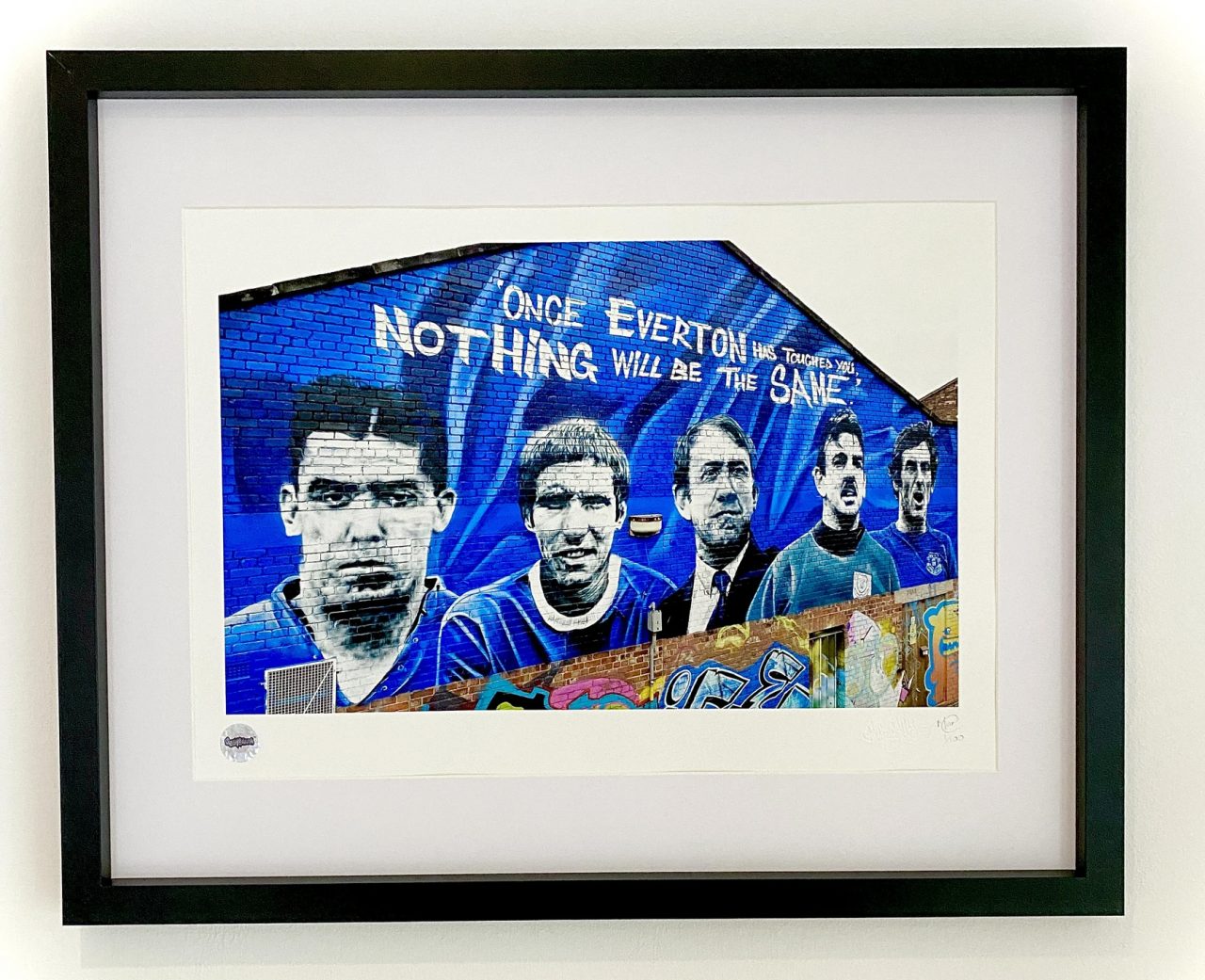 Everton Legends Mural Limited Edition Print - MurWalls