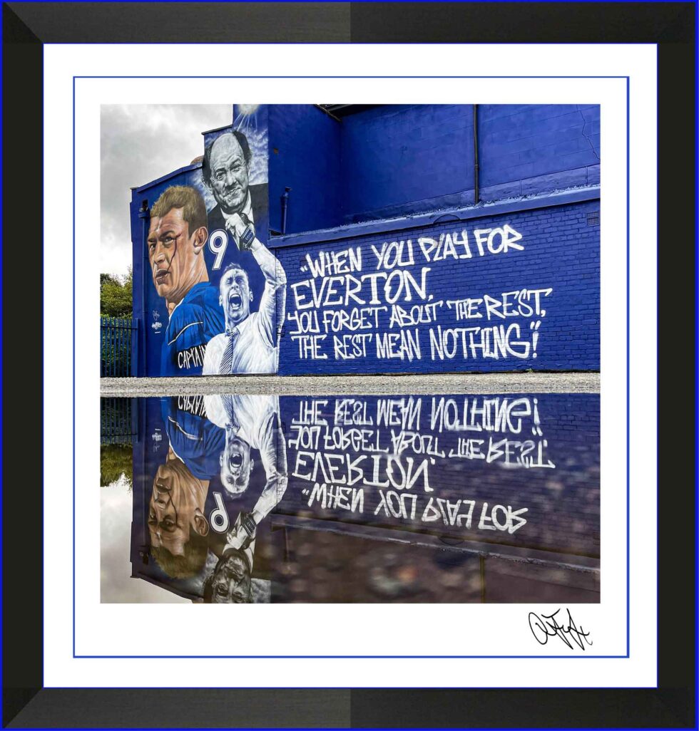 Duncan Ferguson Everton Mural Limited Edition Print - MurWalls
